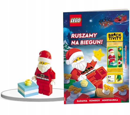 LEGO RUSZAMY NA BIEGUN MIKOŁAJ FIGURKA ZADANIA KOMIKSY ŁAMIGŁÓWKI ...