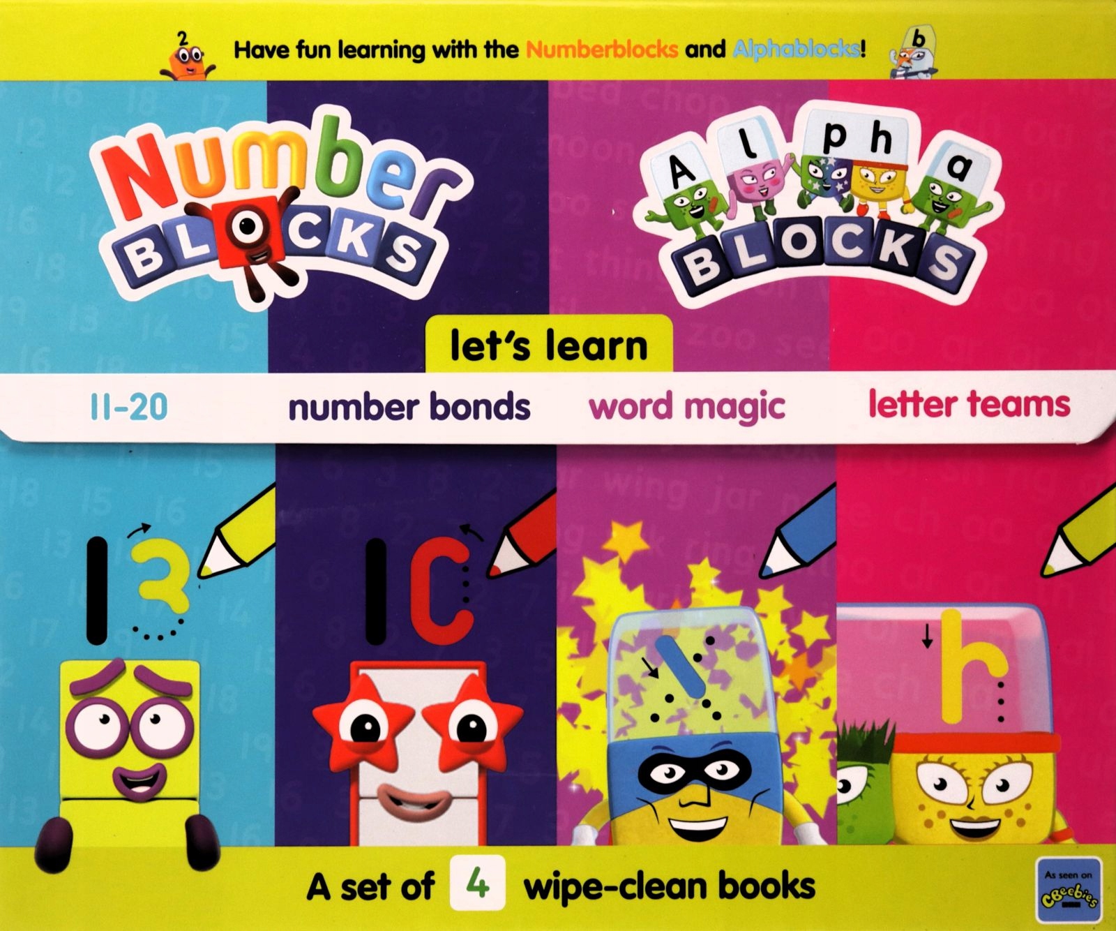 Numberblocks And Alphablocks Lets Learn Numbers 14673993759 Książka Allegro