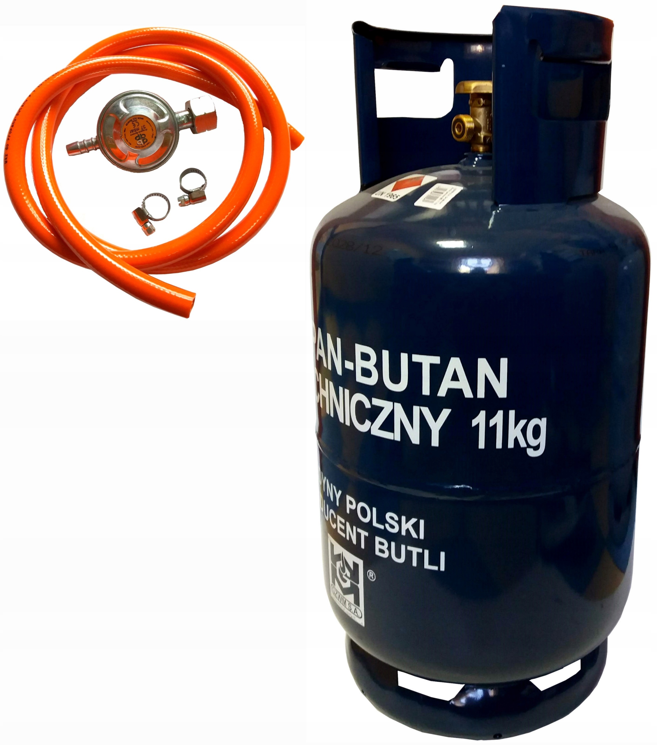 REDUKTOR GAZOWY BUTLOWY + WĄŻ + 2xOPASKA + BUTLA GAZOWA PROPAN BUTAN 11KG • Cena, Opinie ...