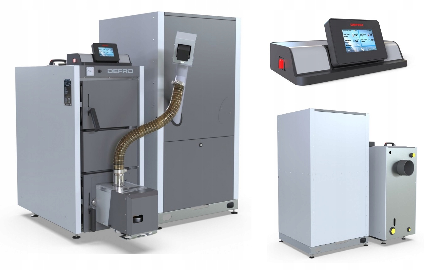 KOCIOŁ NA PELET DELTA EKOPELL DEFRO 15 kW 180m2 (DELTA EKOPELL) • Cena ...