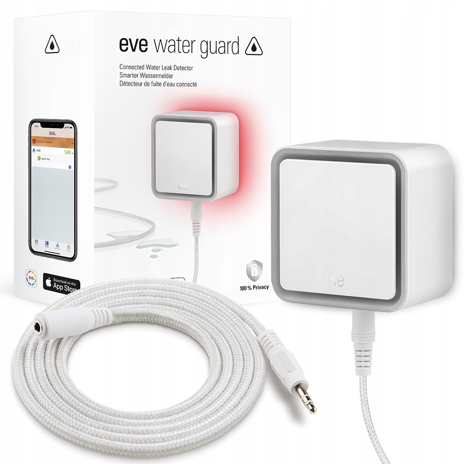 Eve Elgato Water Guard inteligentny czujnik zalania iOS Thread HomeKit ...