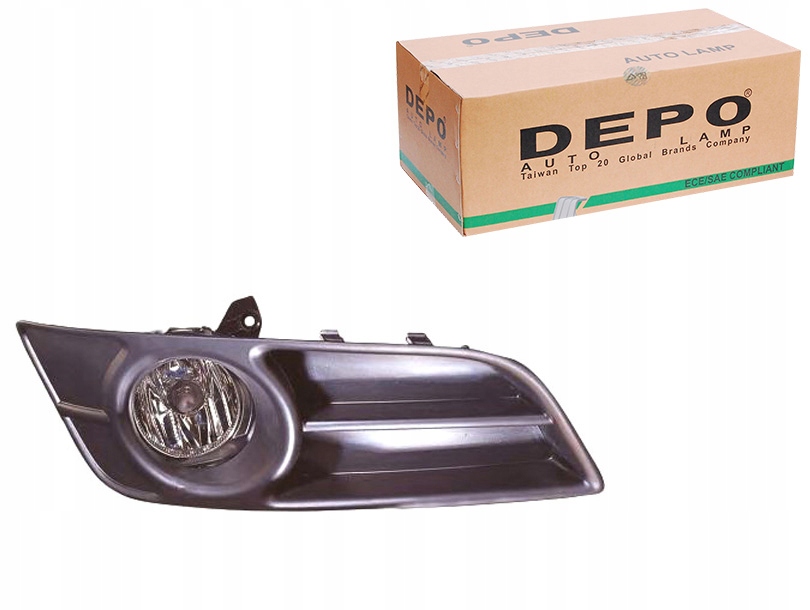 DEPO HALOGEN - LAMPA PRZECIWMGŁOWA DEP, 212-2045R- DEP212-2045R-UE/RS7 ...