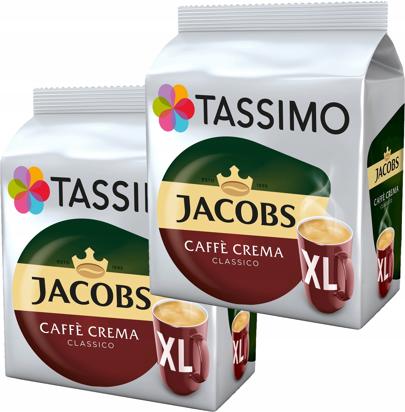 Kapsułki TASSIMO Jacobs Crema Classico XL 2x 16 13328144243 - Allegro.pl