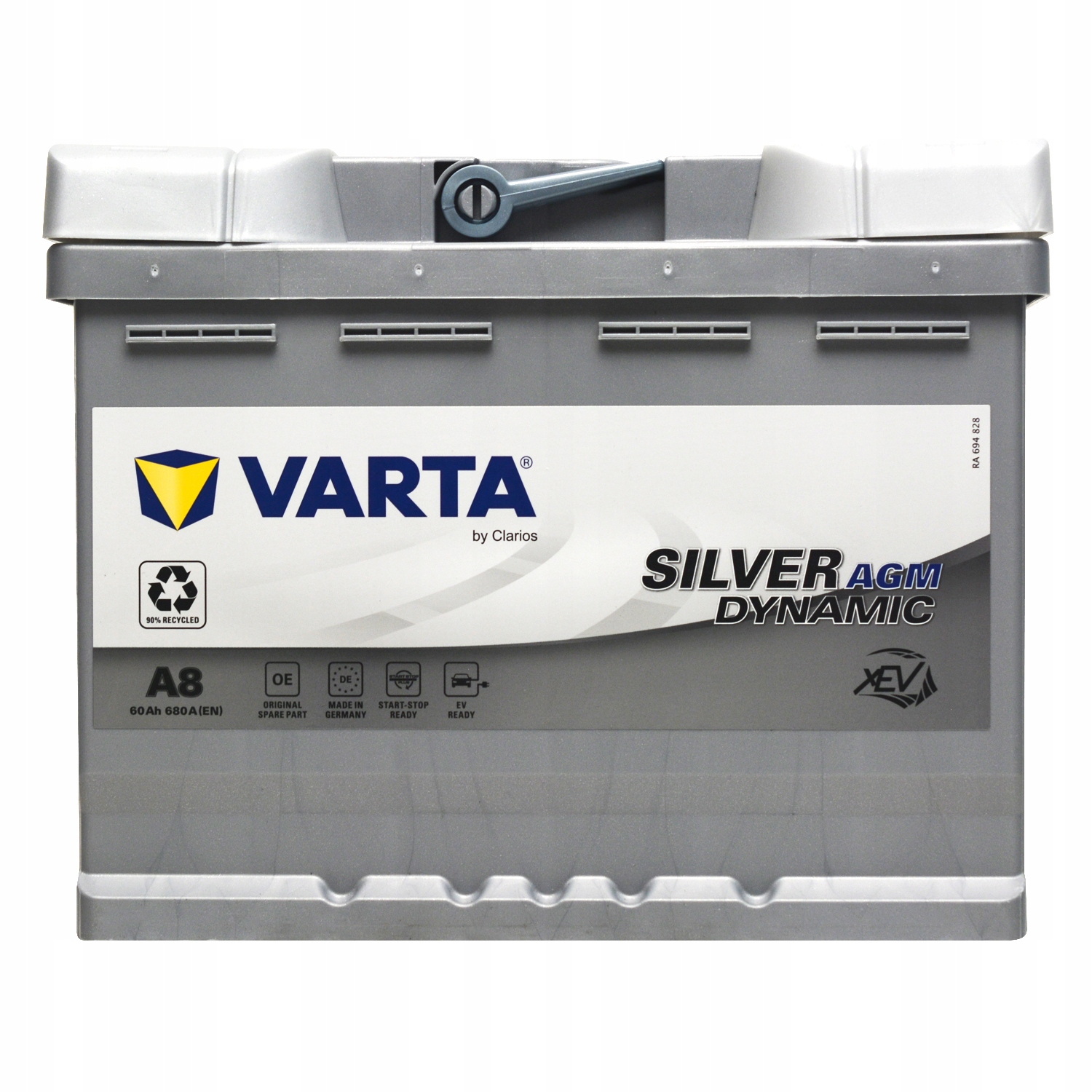 VARTA Silver Dynamic A8 AGM 12V 60Ah 680A START-STOP D52 0071990017163 za 639.00PLN z Katowice ...