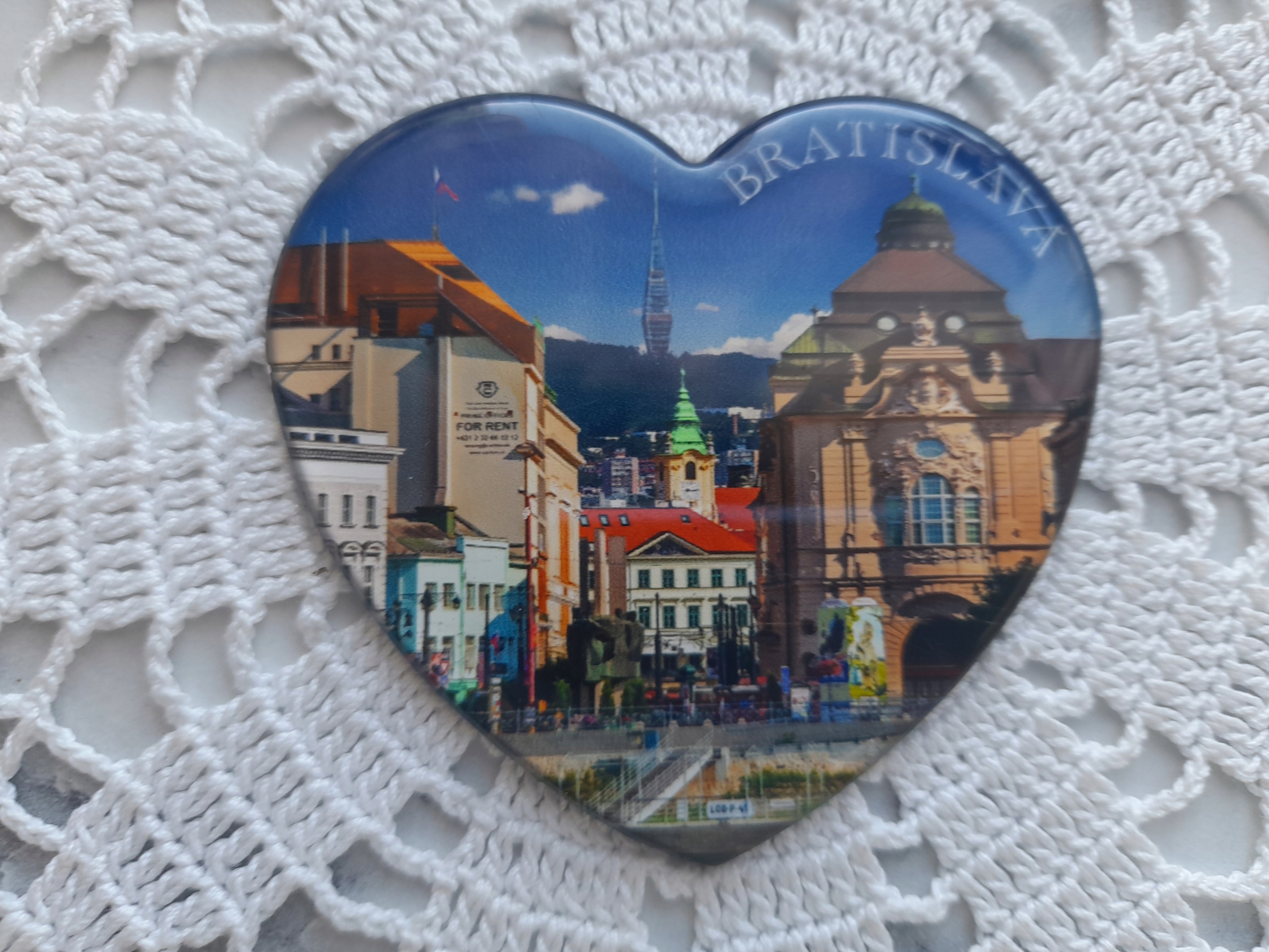 MAGNES NA LODÓWKĘ SŁOWACJA BRATYSŁAWA SERCE STARE MIASTO • Cena, Opinie ...