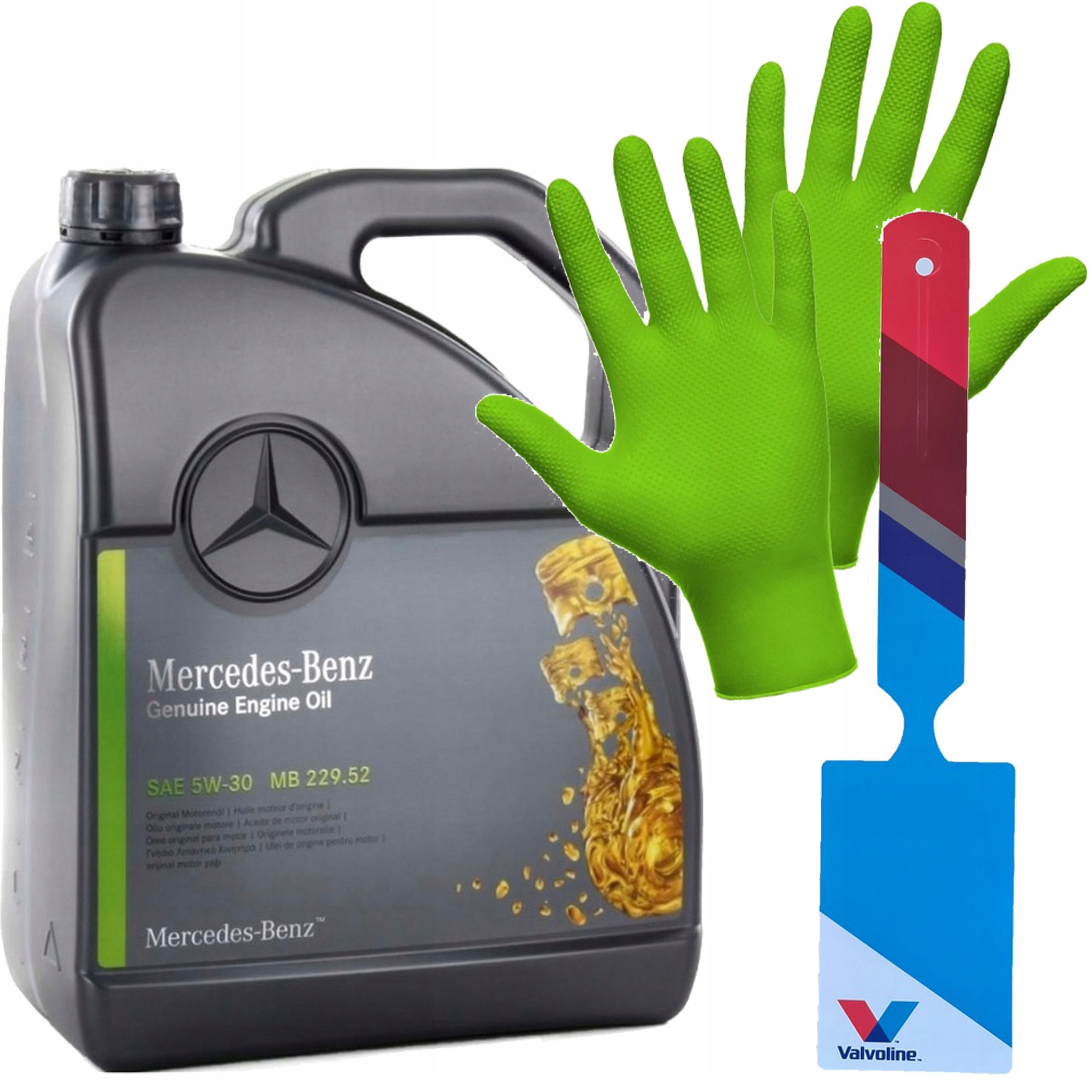OLEJ SILNIKOWY OE MERCEDES-BENZ 5W30 5L MB 229.52 5900308287637 za 269 ...