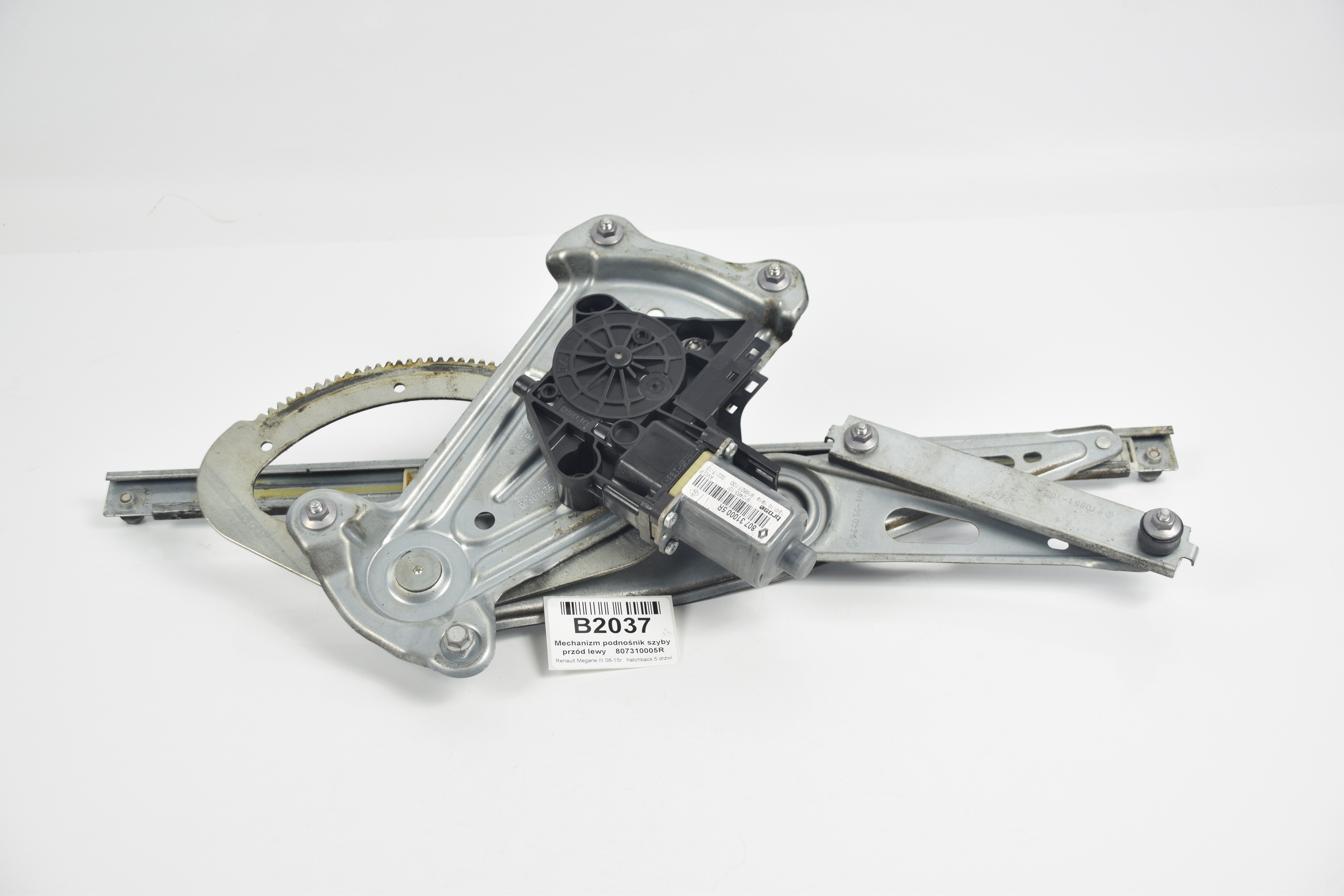 Mechanizm podnośnik szyby przód lewy Megane III 3 807310005R za 200 zł ... Mechanizm podnośnik szyby przód lewy Megane III 3 807310005R za 200 zł ...
