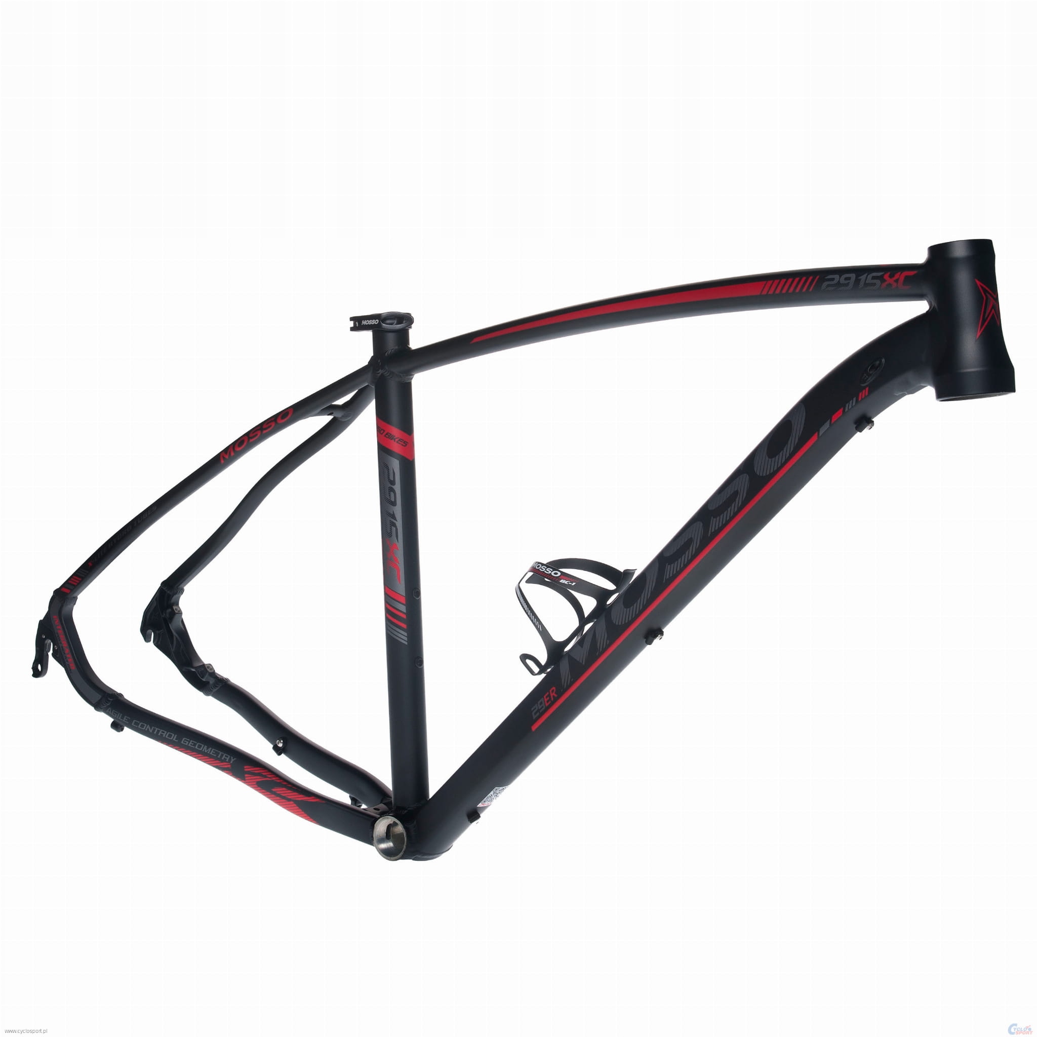 RAMA MTB-29" MOSSO MOD. 2915XC Kol. Czarny ma - 5905274001317 ...