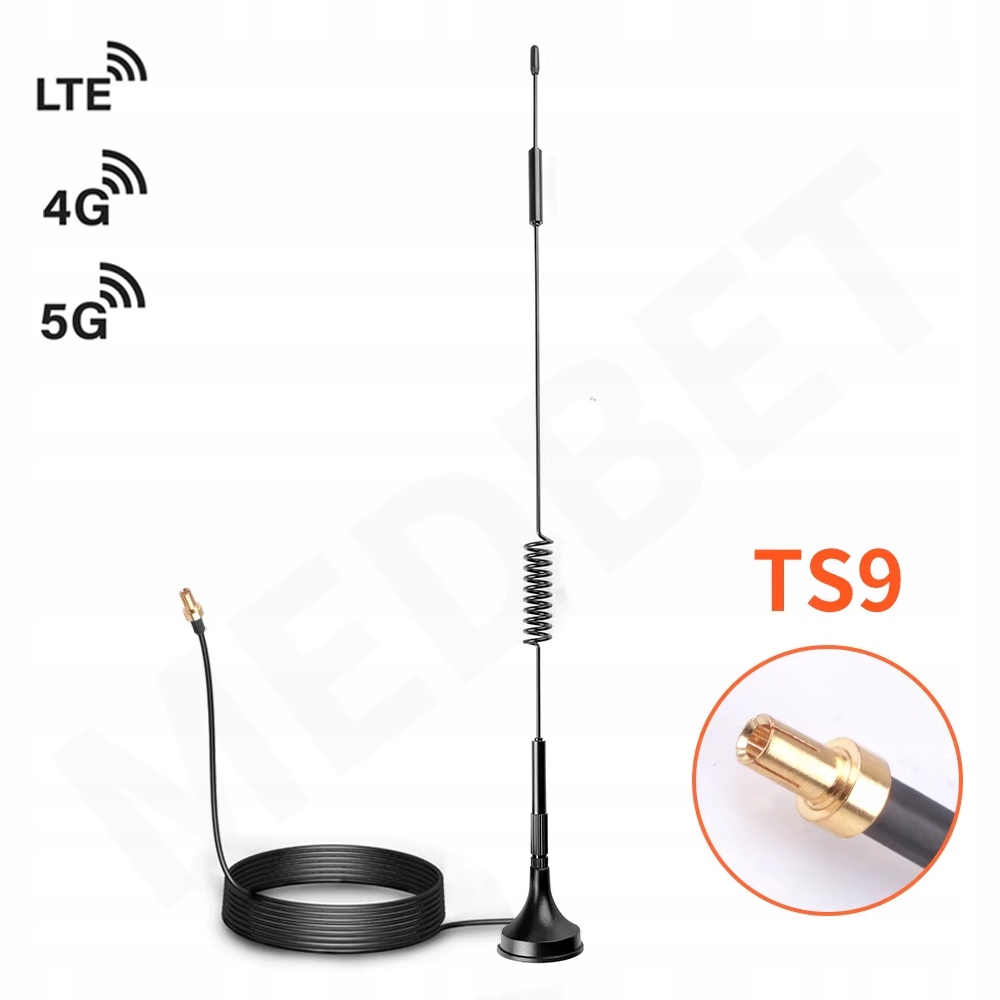 ERŐS GSM LTE 3G 4G 5G Wi-Fi KÖRIRÁNYÚ ANTENNA 14 dBi TS9 MODEMEKHEZ ...