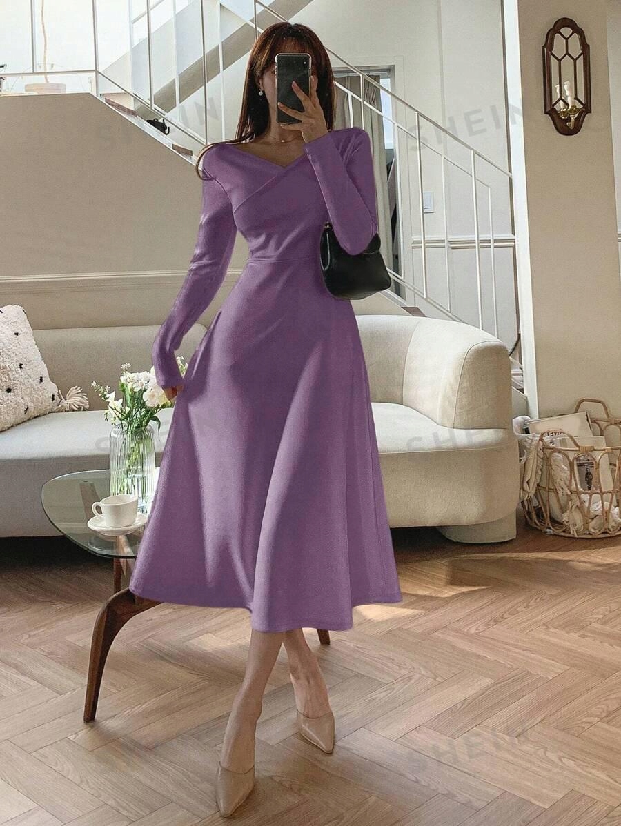 Dazy sukienka na co dzień wizytowa do połowy łydki rozmiar L • Cena, Opinie - Allegro