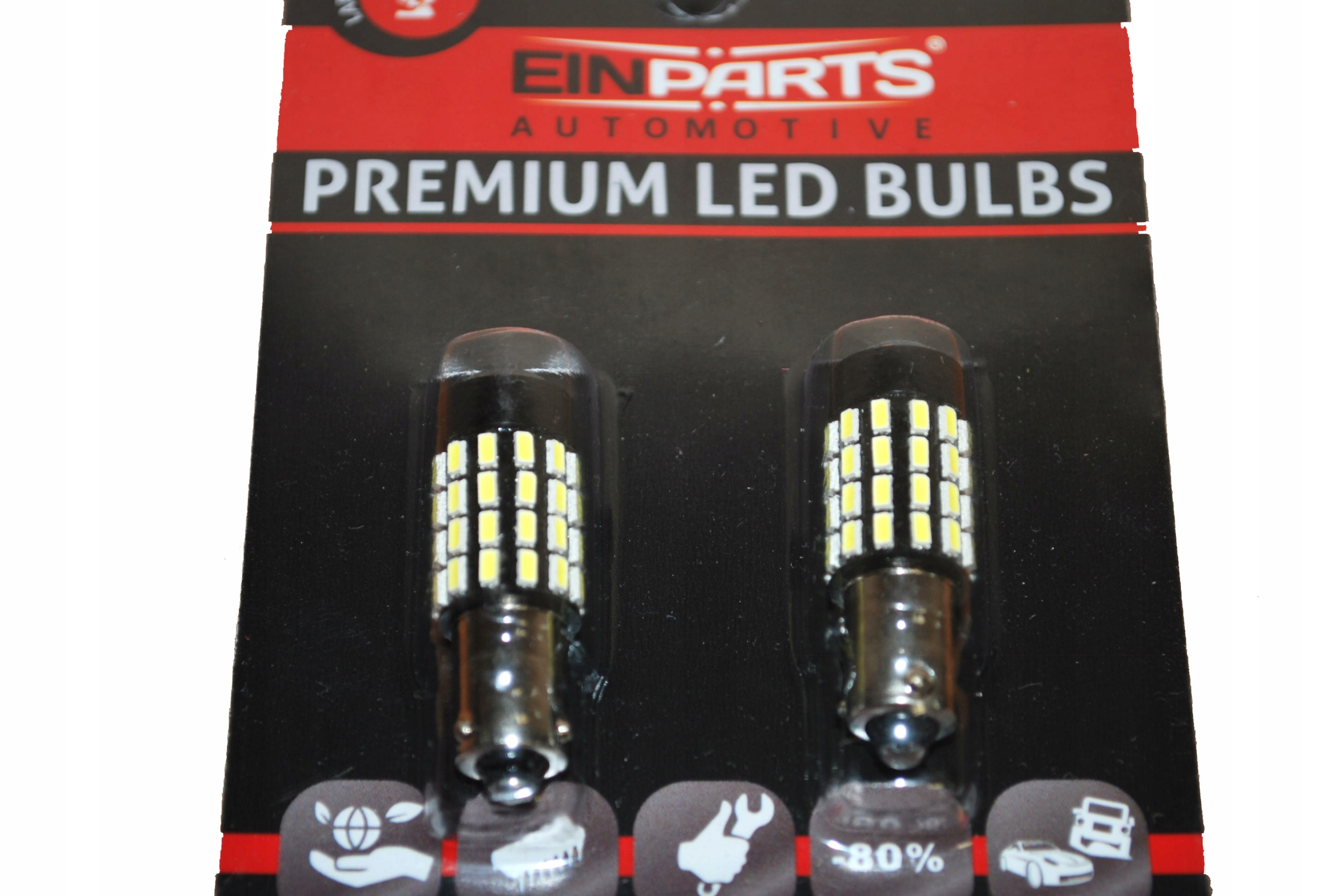 ŻARÓWKA LED H21W 54 diody SMD BAY9S ASYMETRYCZNE 5902537814011 za 62 ...