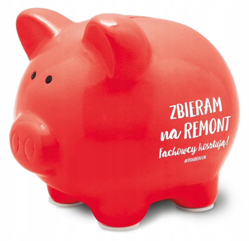 SKARBONKA ŚWINKA ZBIERAM NA REMONT (5901854971308) • Cena, Opinie • Zabawne gadżety 14730372827 ...
