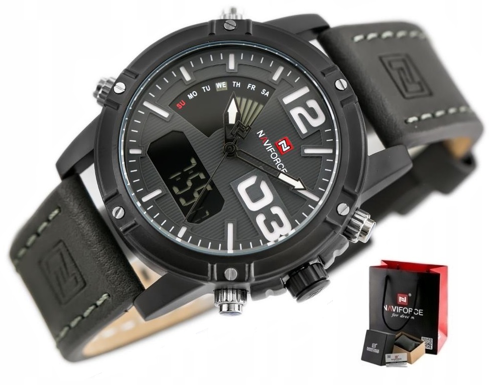 ZEGAREK MĘSKI NAVIFORCE stoper data +BOX (5904305636481) • Cena, Opinie ...