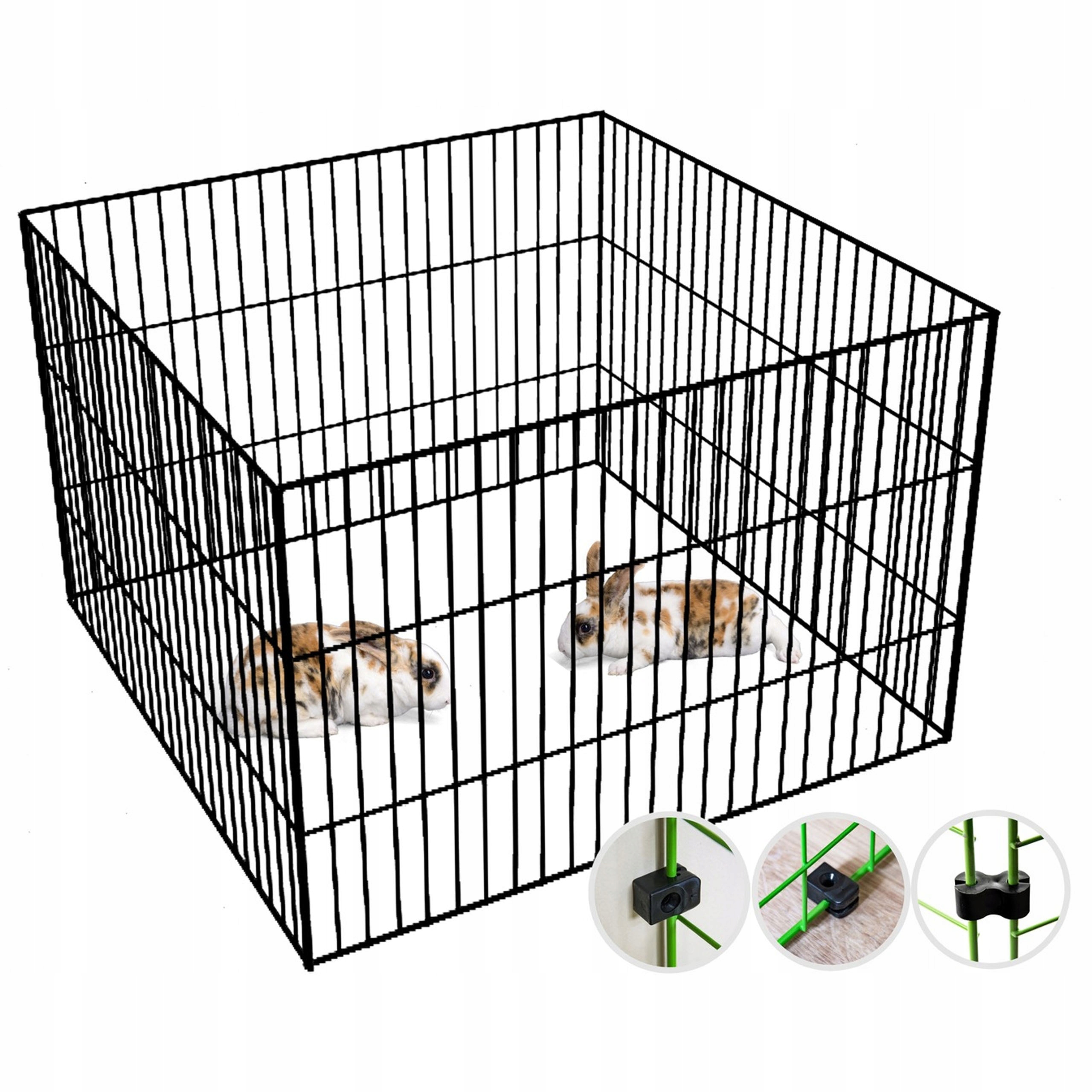 KOTEC SKLÁDACÍ KLEC VÝBĚH OHRADA DOMEČEK PRO KRÁLÍKA MORČETE - Allegro