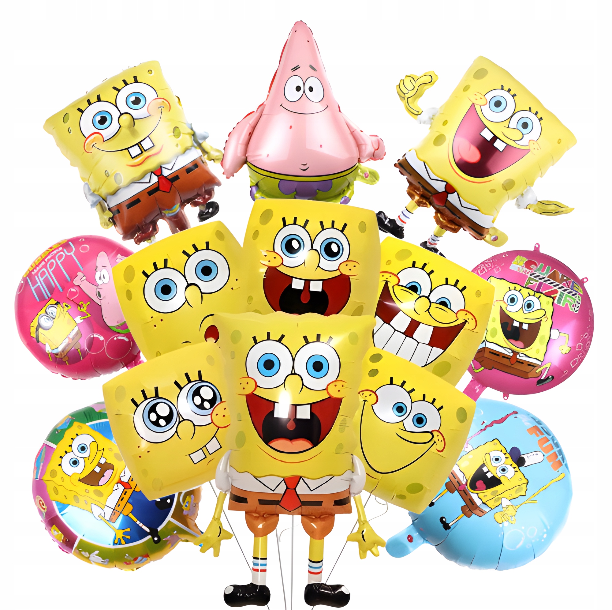 SET BALONŮ SPONGEBOB KANCIASTOPORTY 6ks - Allegro