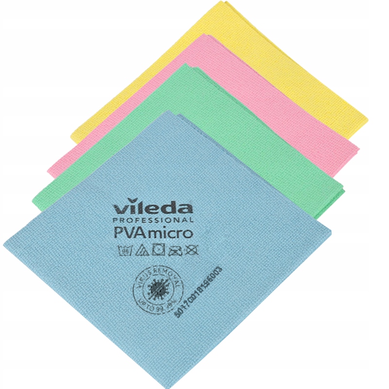 Ścierka Vileda PVA micro PROFESSIONAL magiczna szyb MIKROFIBRA 38x35cm ...
