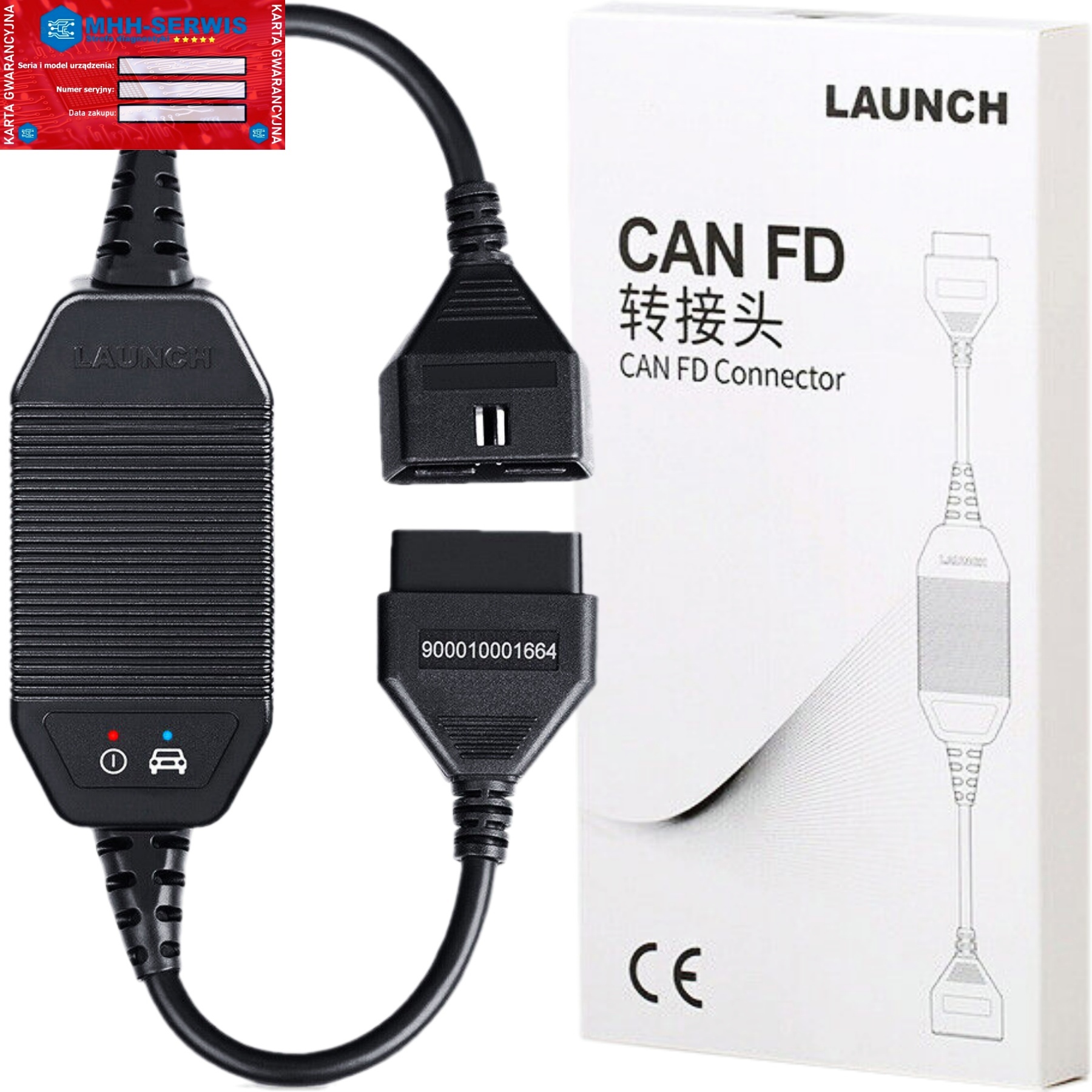 KABEL ADAPTER CANFD LAUNCH ZŁĄCZE CAN FD GM AUDI MHH-SERWIS