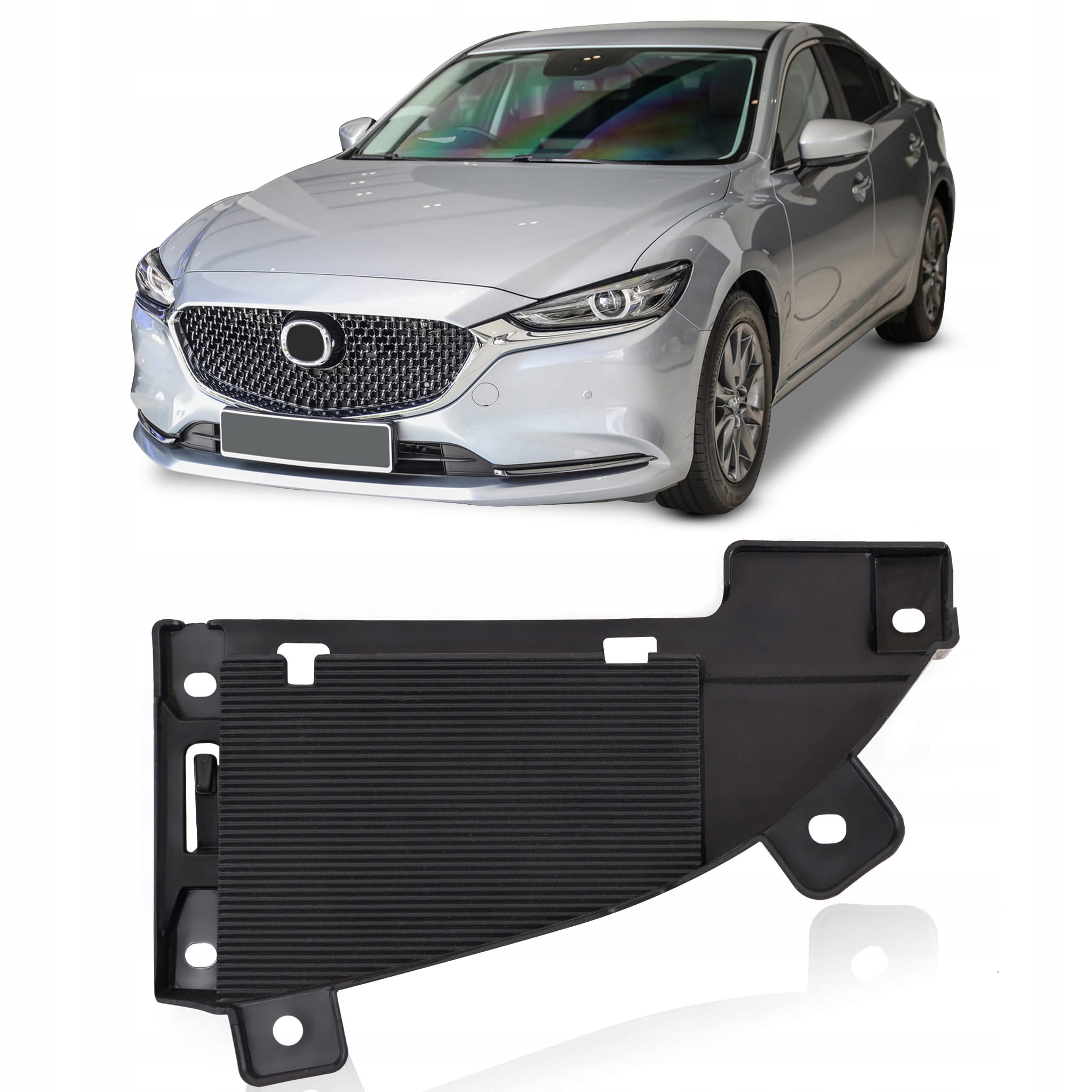 OSŁONA ATRAPY WSPORNIK PRAWY GSH750164 MAZDA 6 III GL 2018 ...