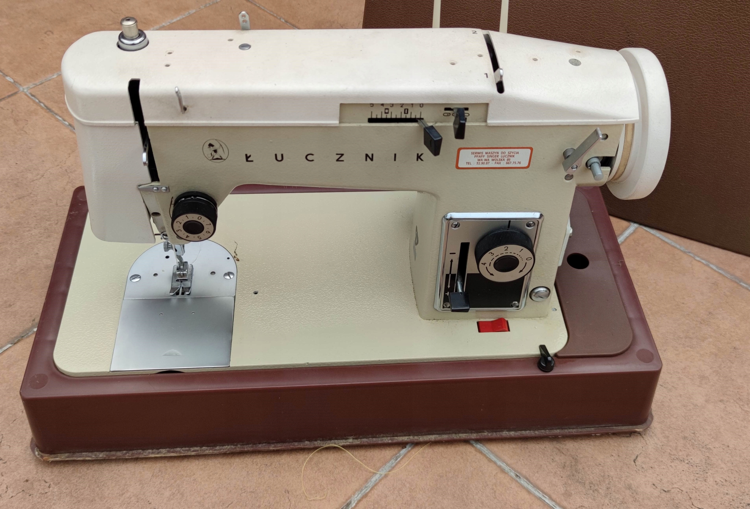 MASZYNA DO SZYCIA ŁUCZNIK TUR 2 WALIZKA INSTRUKCJA - Sklep, Opinie ...