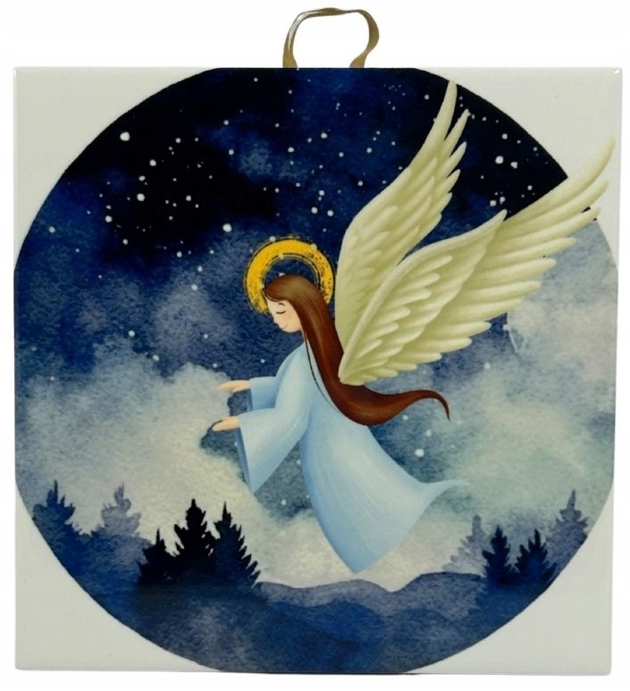 OBRAZEK KAFELEK MINI ANIOŁ BOŻONARODZENIOWY • Cena, Opinie • Obrazy ...