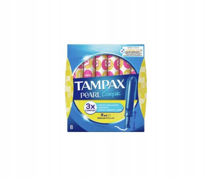 TAMPAX Pearl Compak Regular Tampon aplikator 8 szt 12544735071 - Allegro.pl TAMPAX Pearl Compak Regular Tampon aplikator 8 szt 12544735071 - Allegro.pl