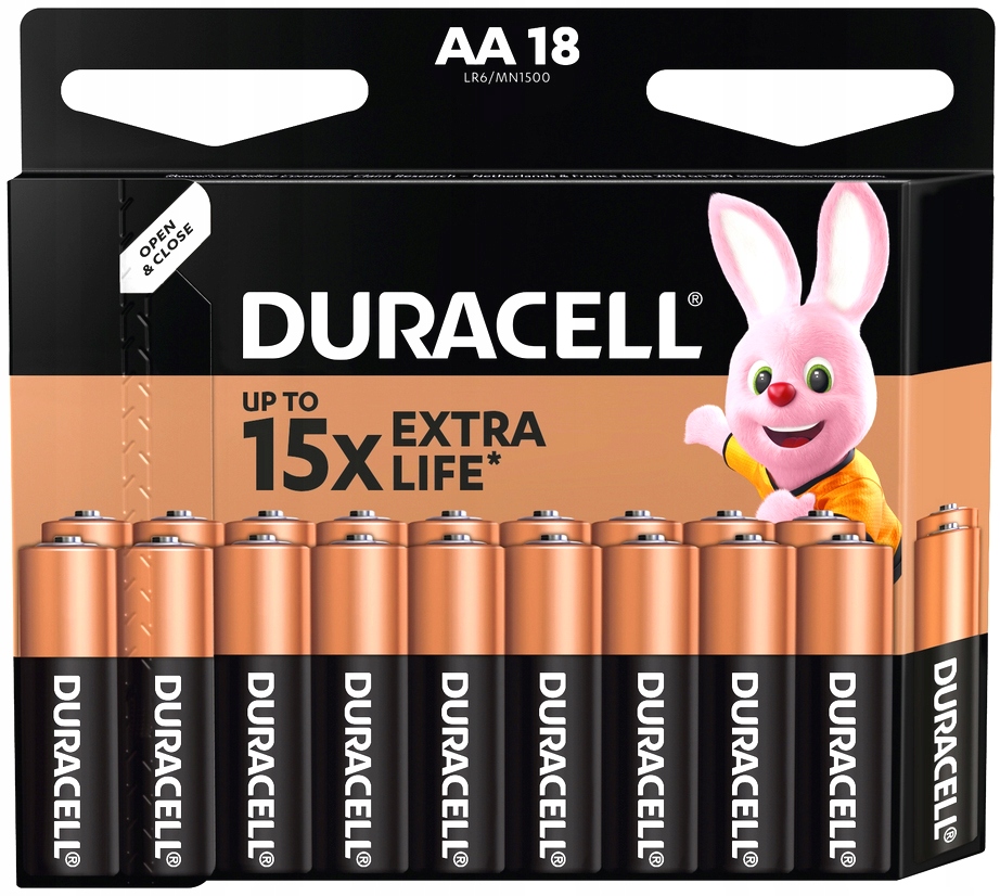 Duracell AA (R6) alkáli elem 18 db, (755396997051) • Ár, Vélemények ...