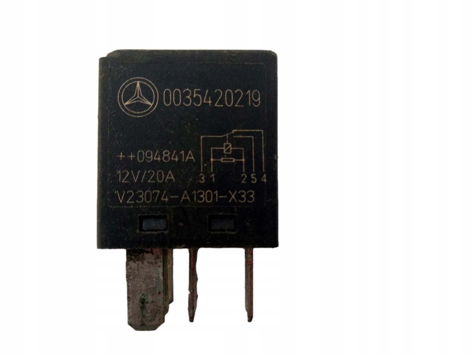 Mercedes przekaźnik Sprinter, Vito 0035420219 • Cena, Opinie - Allegro