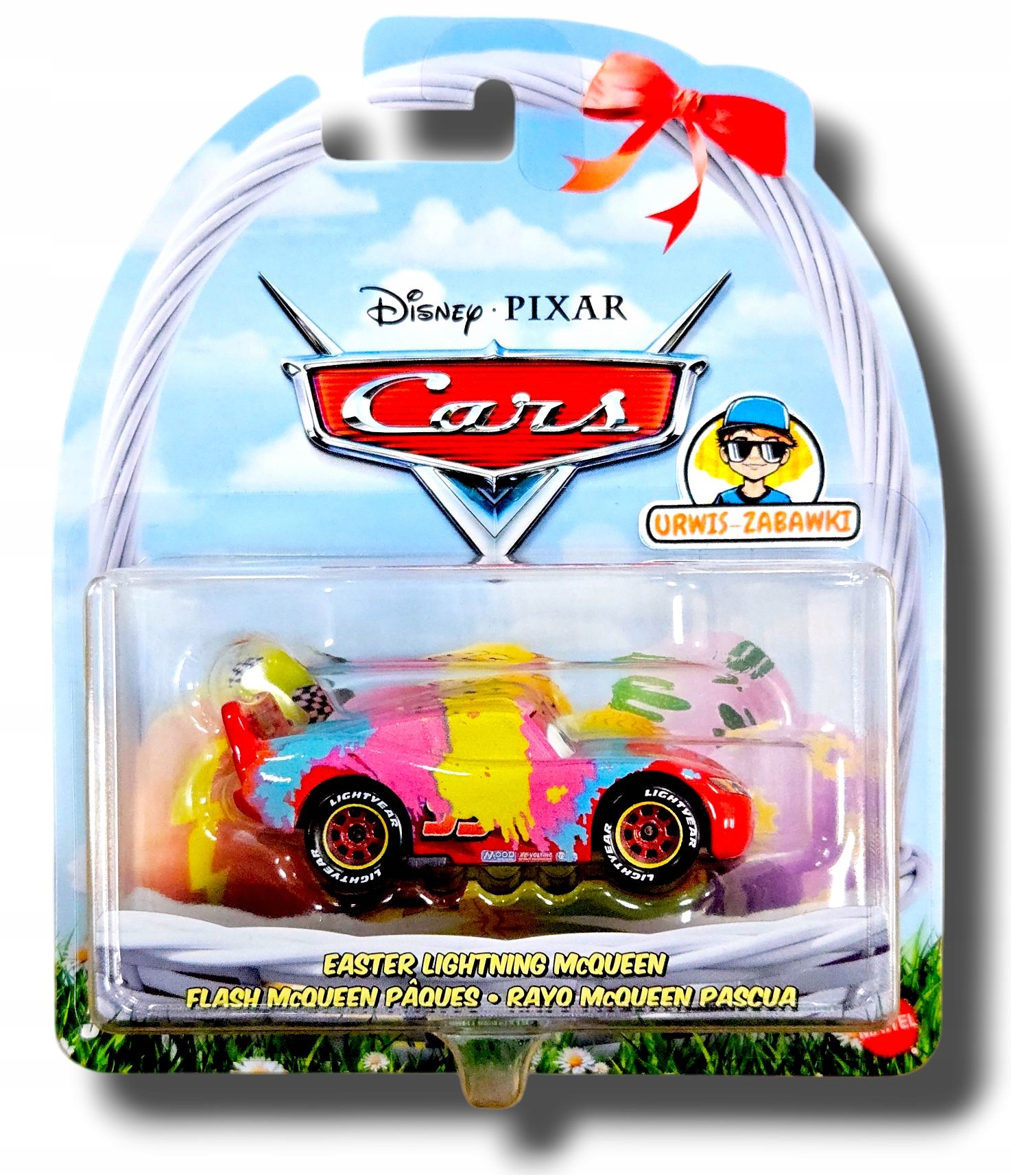 Cars Auta Wielkanocny McQueen EASTER LIGHTNING McQUEEN DISNEY PIXAR 1: ...