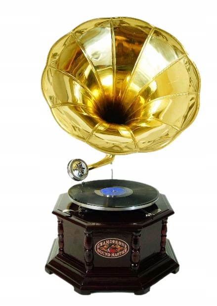GRAMOFON - PATEFON - 8 kat - MAHOŃ - SPRAWNY 100% Nr.32 • Cena, Opinie ...