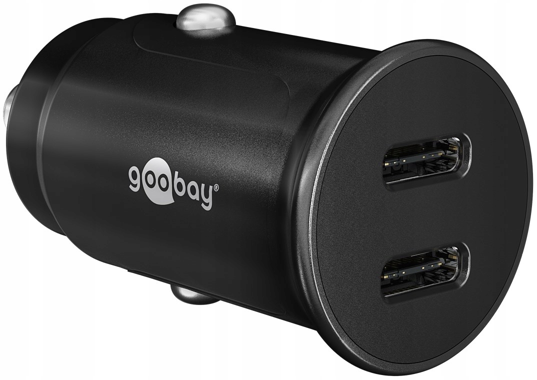 Ładowarka samochodowa 2x USB-C PD 3A 30W Goobay - Sklep, Opinie, Cena w ... Ładowarka samochodowa 2x USB-C PD 3A 30W Goobay - Sklep, Opinie, Cena w ...
