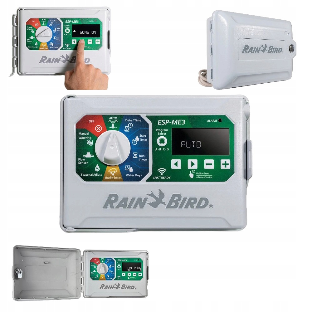 STEROWNIK RAIN BIRD MODUŁOWY ESP-ME3 4 SEKCJE Z MOŻLIWOŚCIĄ ROZBUDOWY ...