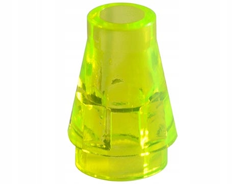 Lego 4589 stożek Trans Neon Green 1 szt U 12510495279 - Allegro.pl