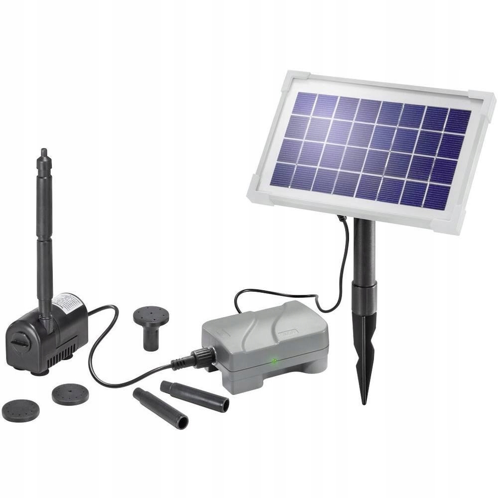 POMPA SOLARNA FONTANNA Esotec Solar PUMPENSYSTEM Rimini Plus 175l/h OPIS (4260057862990) • Cena ...