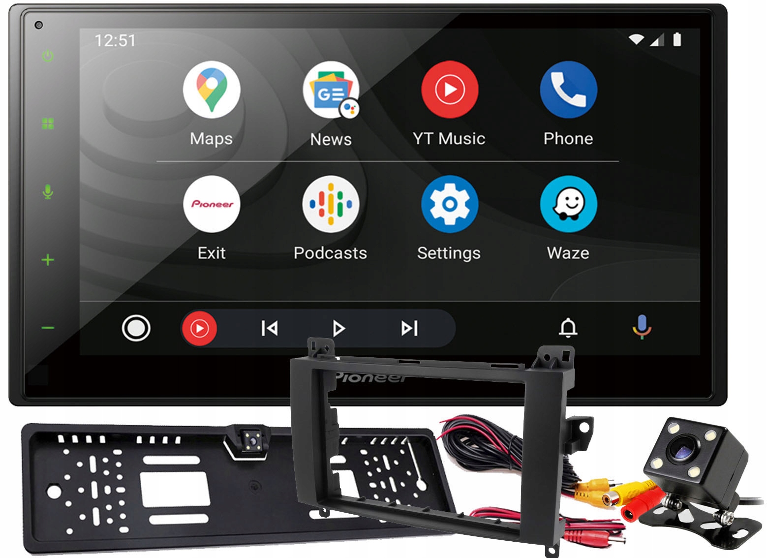 RADIO PIONEER ANDROID AUTO DAB+ VW CRAFTER MERCEDES SPRINTER VITO VIANO - Sklep, Opinie, Cena w ...