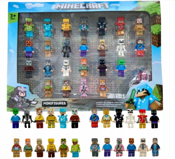 Minecraft Stavebnice - Hračky pro děti - Allegro