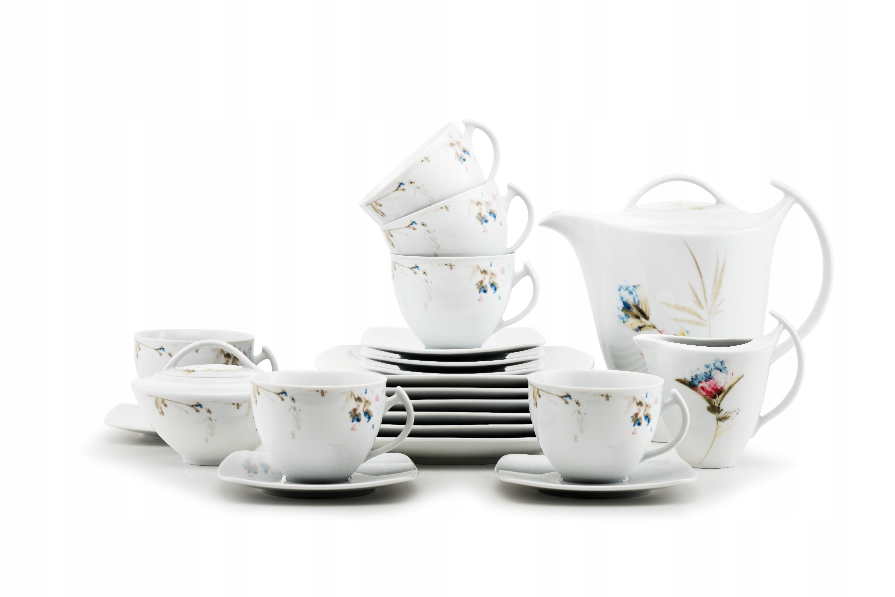 Serwis herbaciano-kawowy PFP CHODZIEŻ Akcent Letni Czar 27 szt. • Cena, Opinie - Allegro