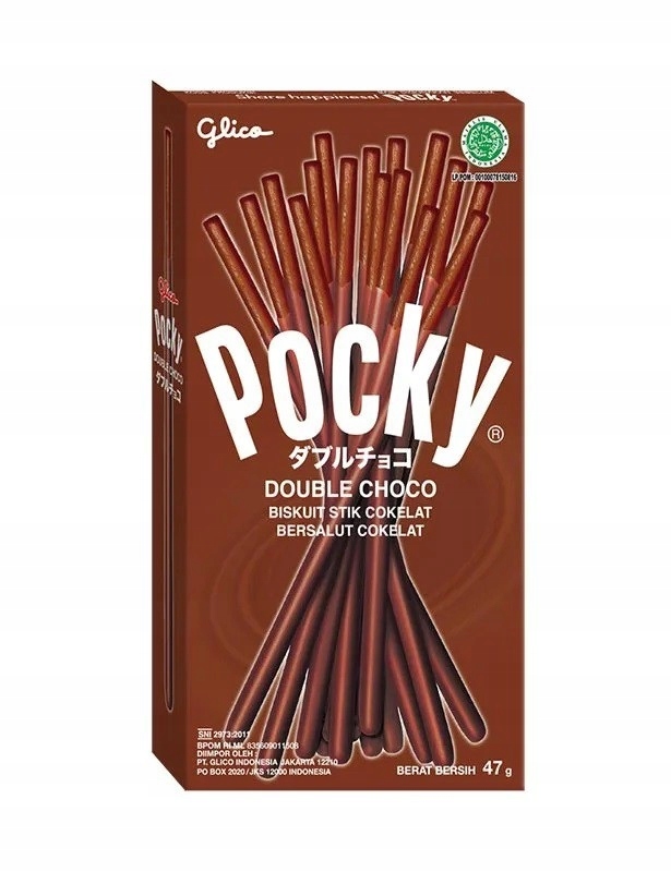 POCKY Double Choco Czekoladowe 47g (8851019510132) • Cena, Opinie ...