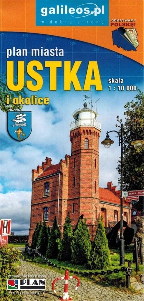 Mapa - Ustka Rowy i okolice 110 000 w.2023 (14723702312) | Książka Allegro