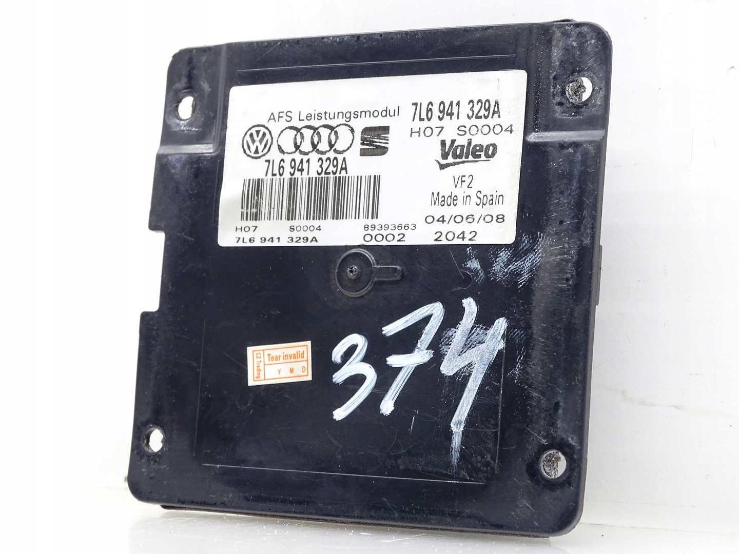 MODUŁ PRZETWORNICA ŚWIATEŁ LAMP REFLEKTORA XENON AUDI Q7 4L 7L6941329A ...