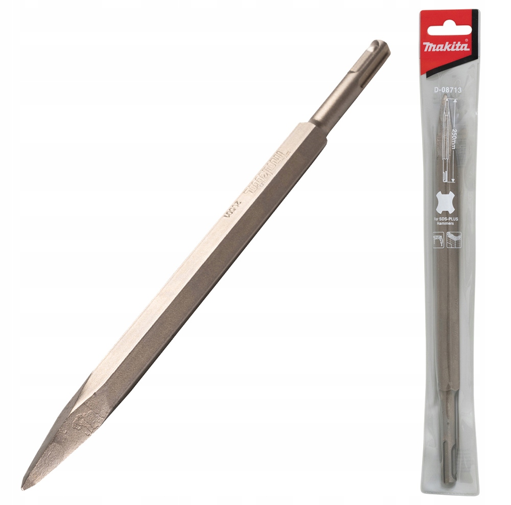 MAKITA D-08713 SZPIC DŁUTO SZPICAK SDS+ 250MM (D-08713) • Cena, Opinie ... MAKITA D-08713 SZPIC DŁUTO SZPICAK SDS+ 250MM (D-08713) • Cena, Opinie ...