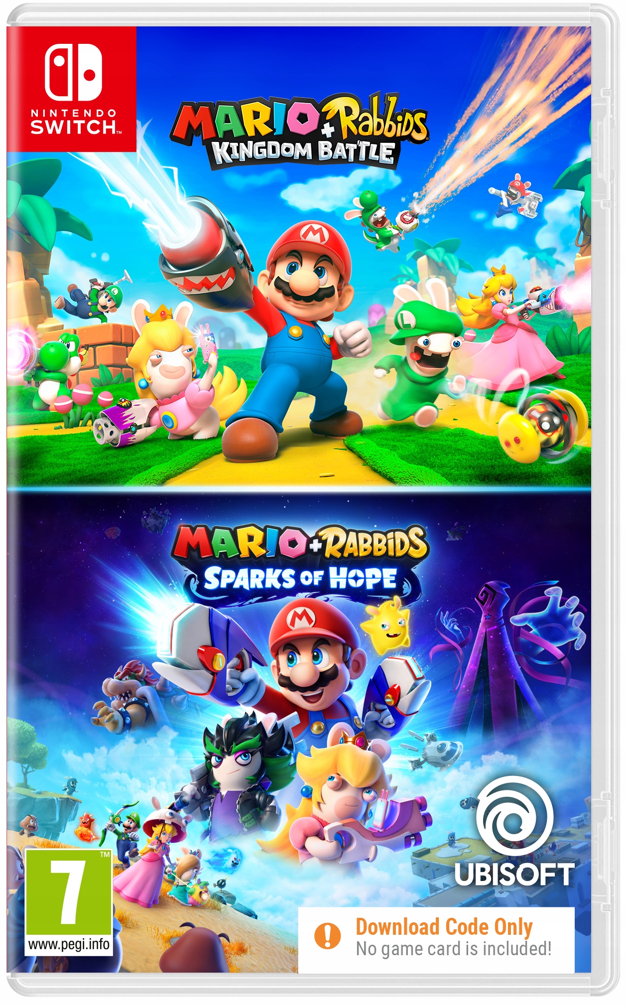 Mario + Rabbids Kingdom Battle / Mario + Rabbids Sparks of Hope ...