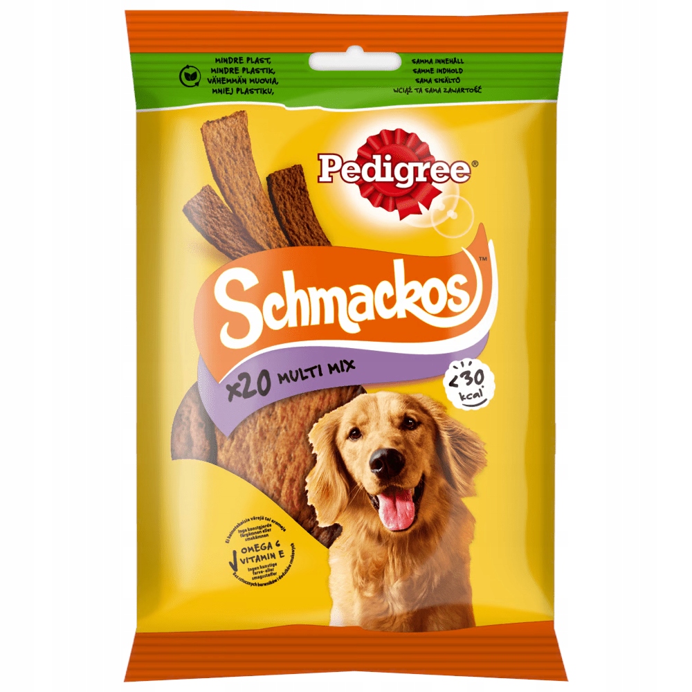 PEDIGREE SCHMACKOS 144g 20 szt Przekąska dla psa (5010394003698) • Cena ...