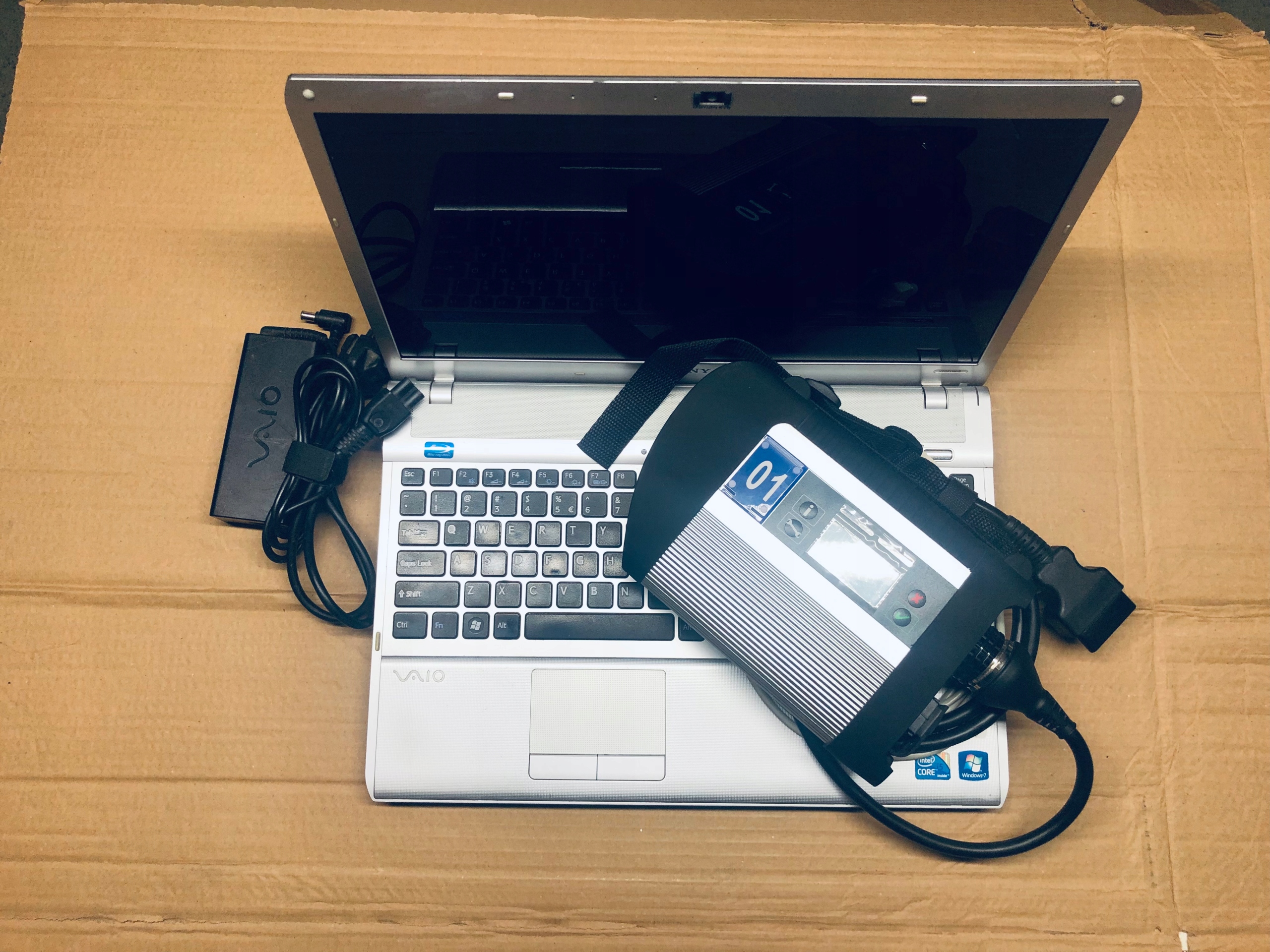 SD CONNECT Star Diagnosis SD C4 + Laptop SONY VAIO za 3600.00PLN z Opole - Allegro - (17350190640)