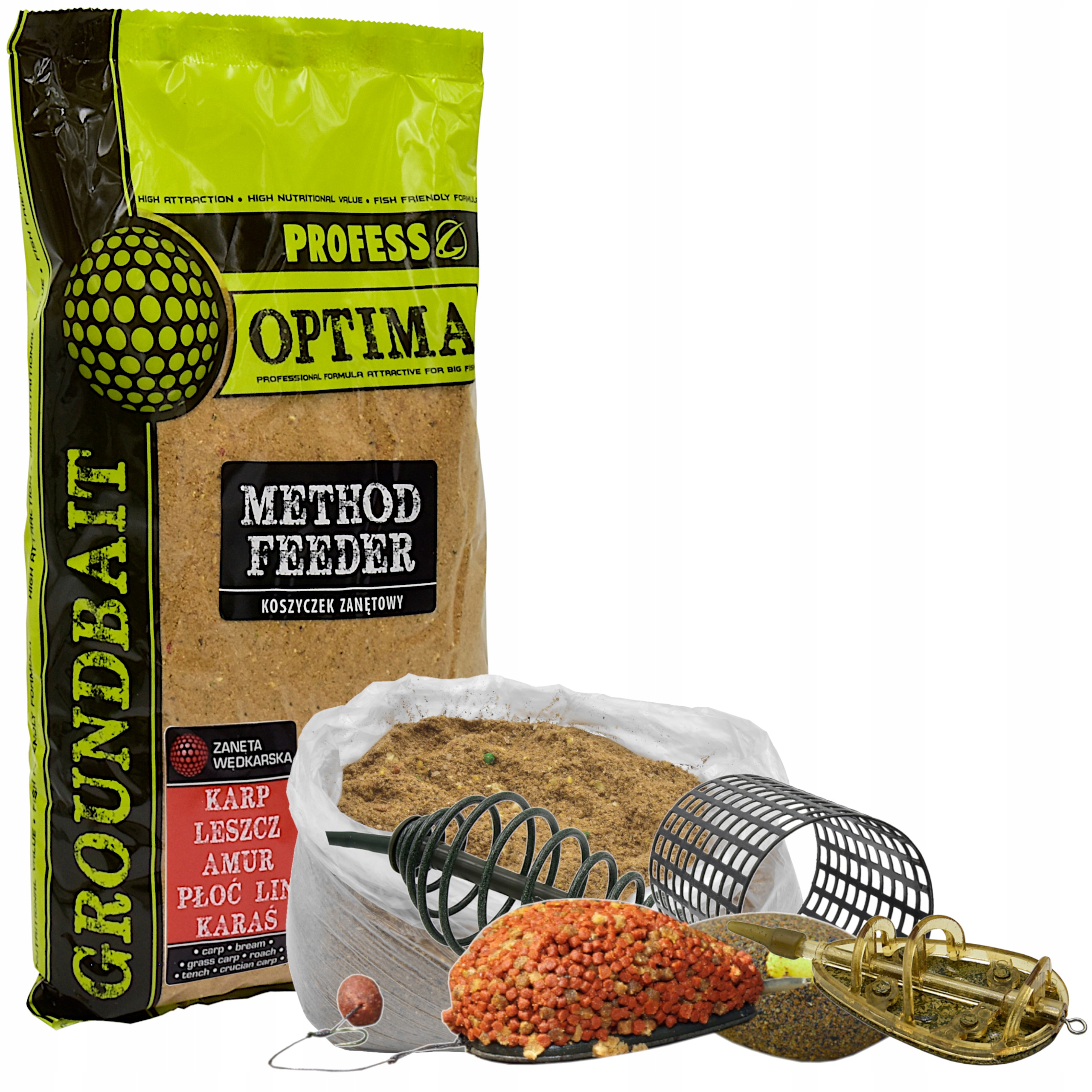 Zanęta Wędkarska PROFESS OPTIMA Method Feeder 1kg - 12024194309 - Allegro Zanęta Wędkarska PROFESS OPTIMA Method Feeder 1kg - 12024194309 - Allegro