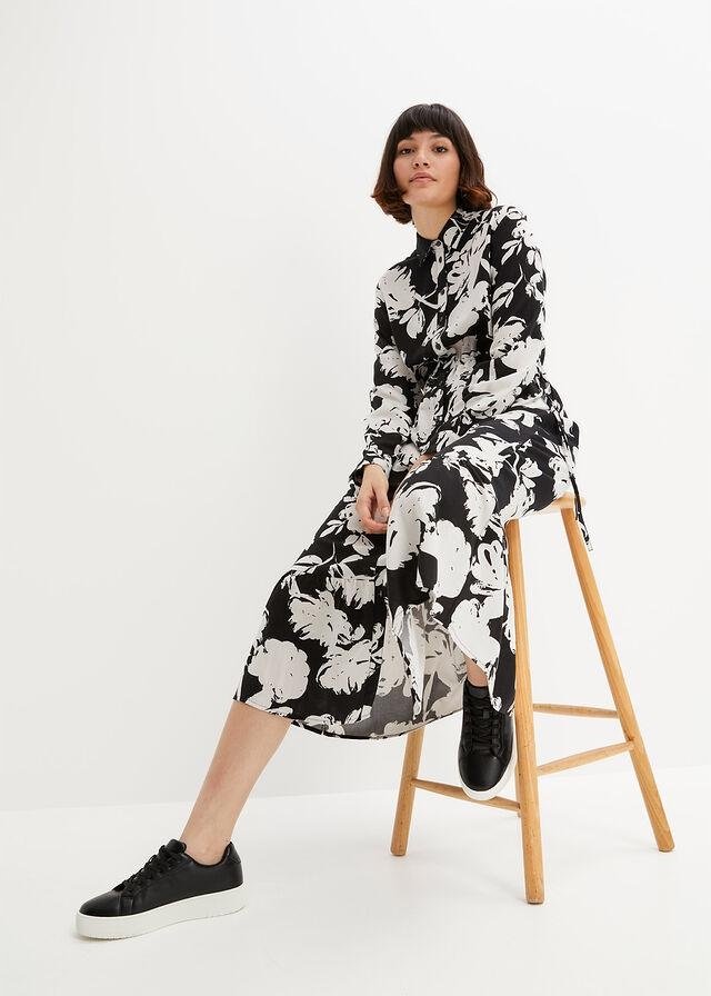 SUKIENKA MIDI Z NADRUKIEM 44 • Cena, Opinie • Sukienki 17135238488 ...