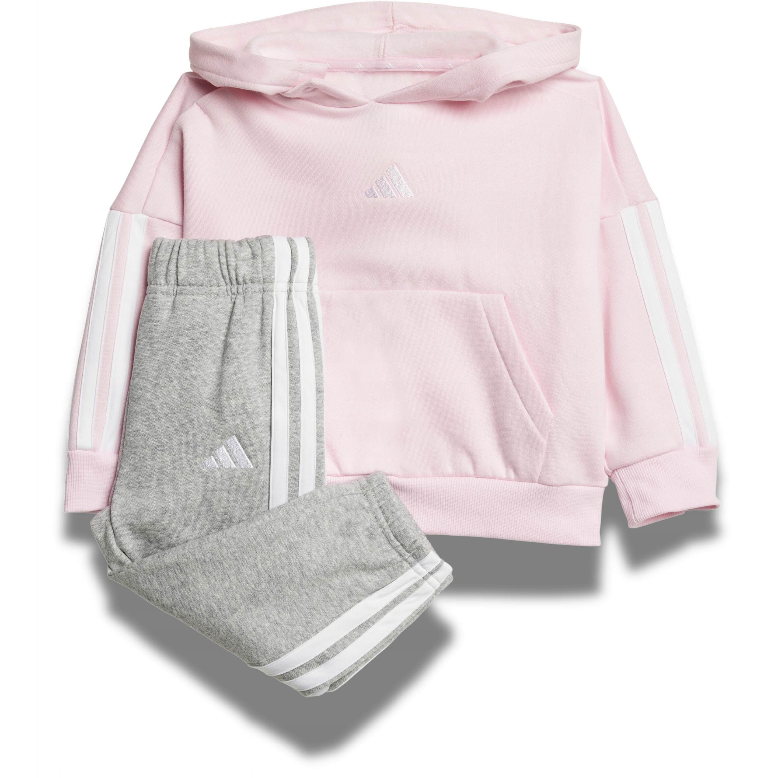 DRES KOMPLET DZIECIĘCY BLUZA SPODNIE DRESOWY SPORTOWY DZIEWCZĘCY ADIDAS ...