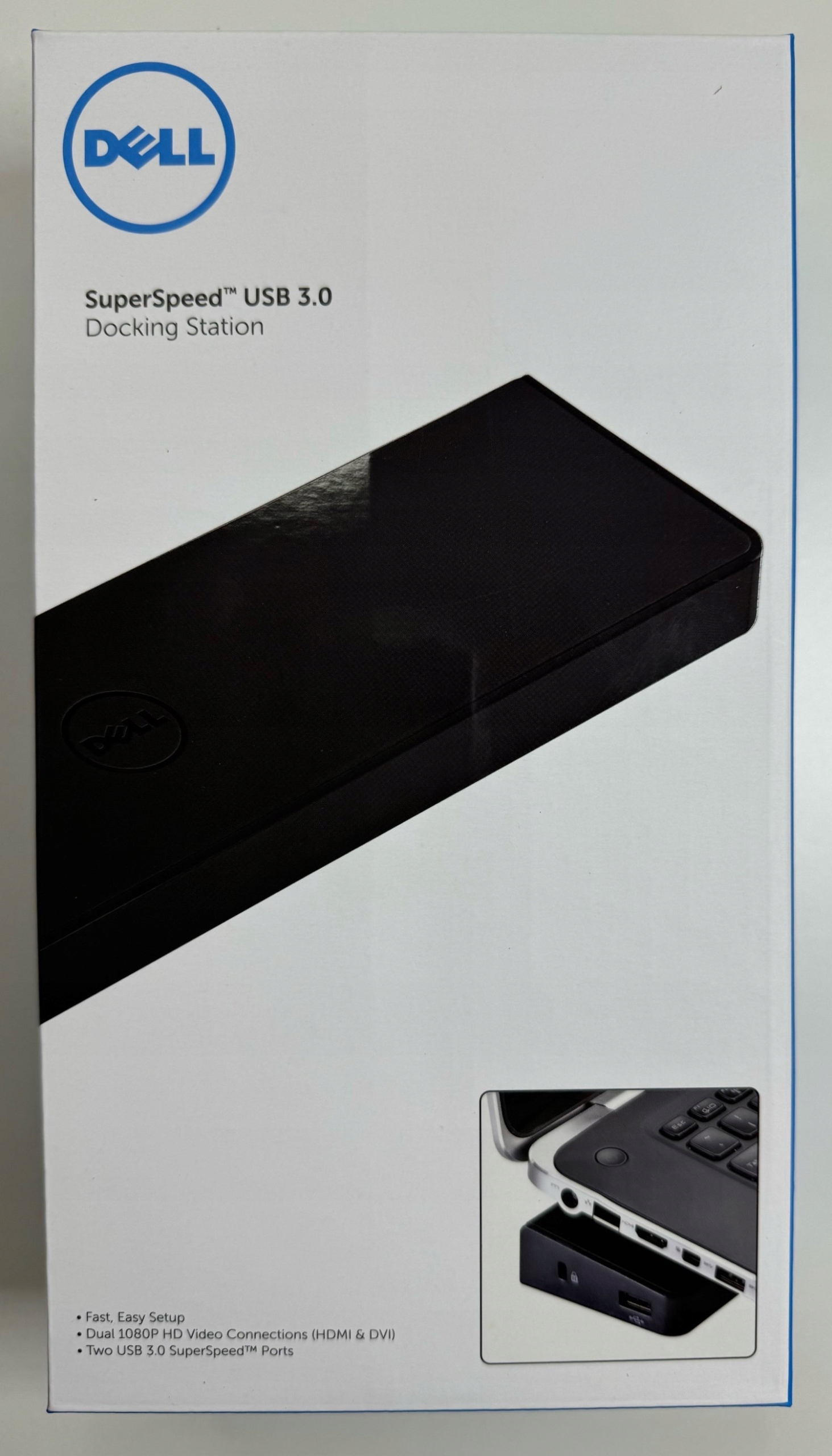 Stacja dokująca DELL D3000 USB 3.0 HDMI DVI ETHERNET - 6x USB 0Y32XH ...