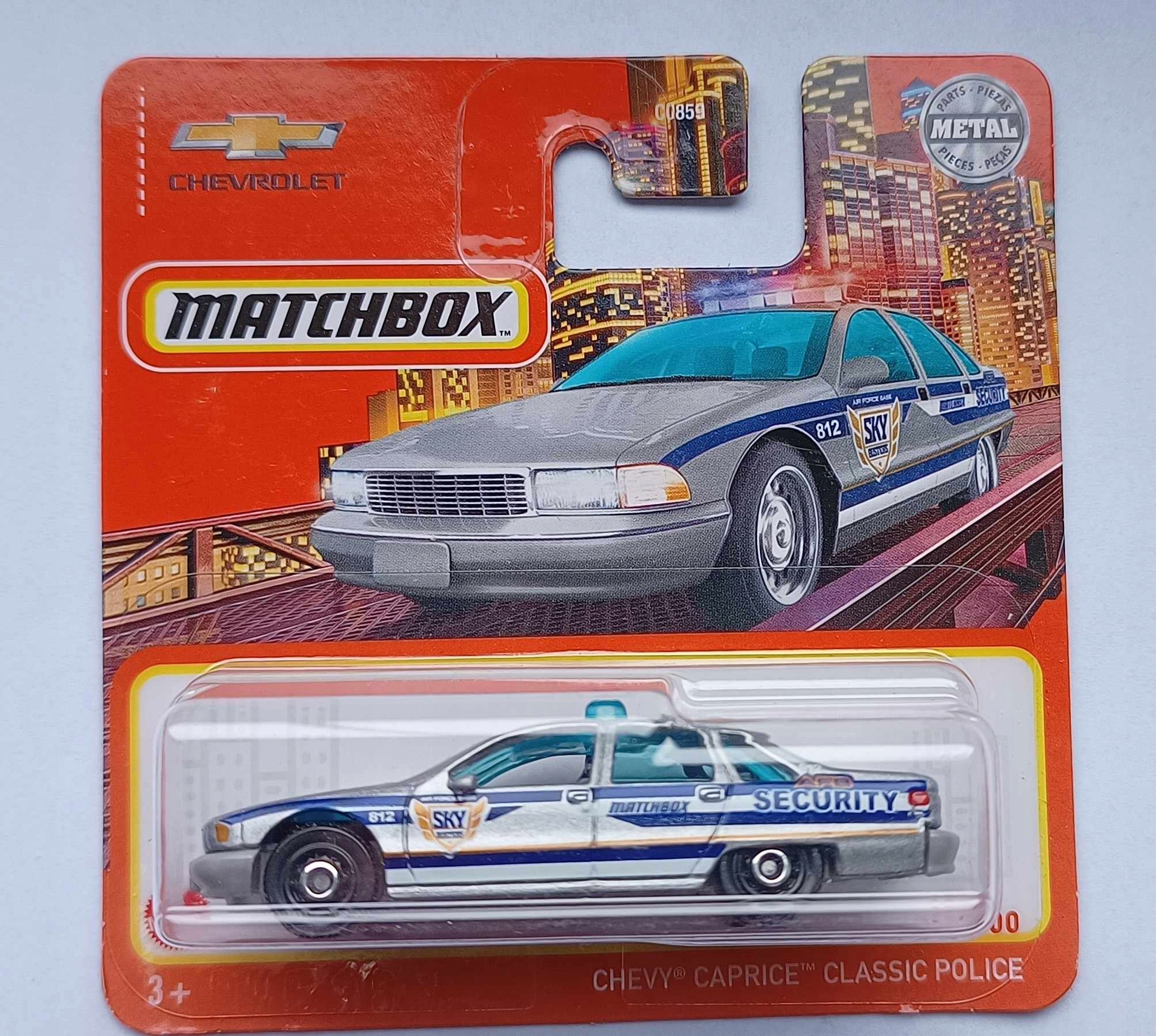CHEVY CAPRICE CLASSIC POLICE MATCHBOX HFR77 (027084086263) • Cena ...
