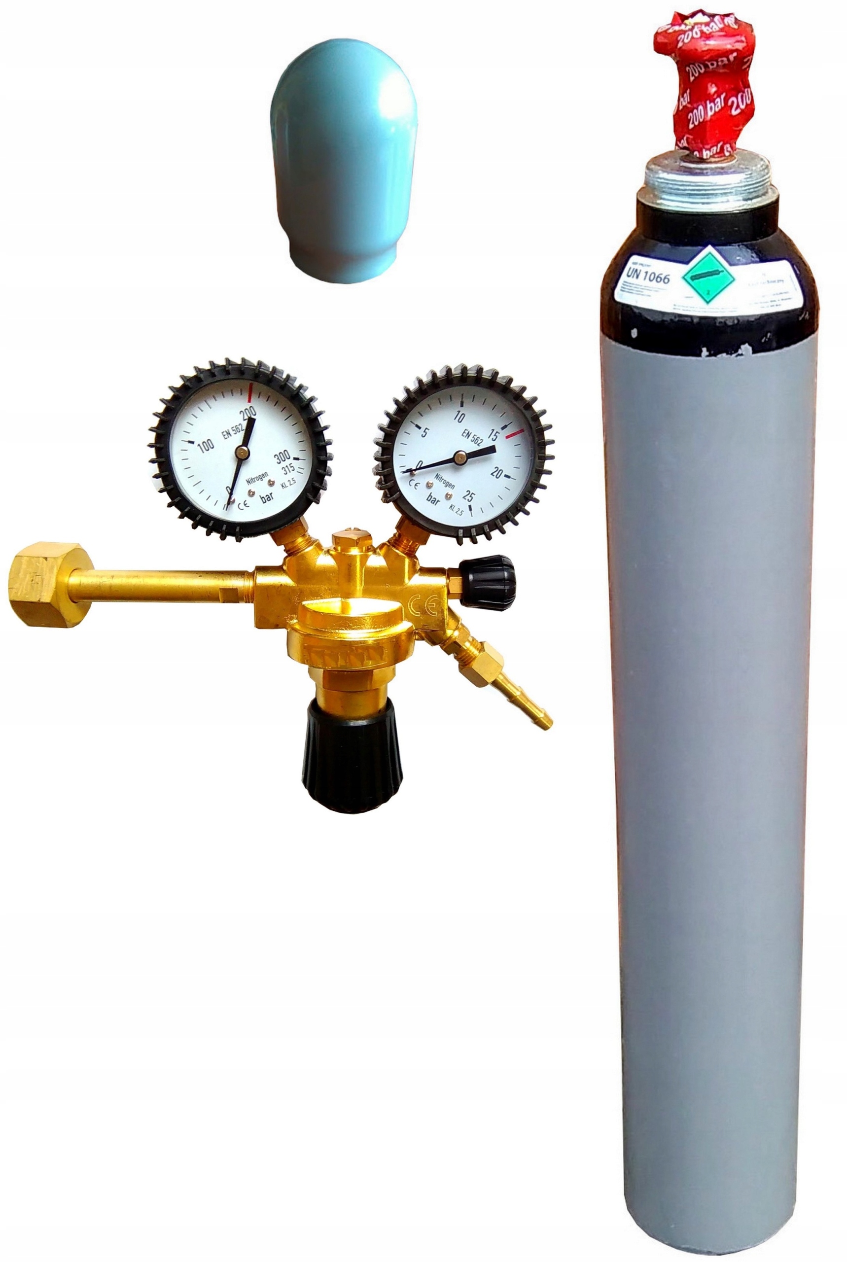ZESTAW BUTLA AZOT 10L REDUKTOR AZOT 2 manometry KLIMA 200 BAR PEŁNA (1111111111) • Cena, Opinie ...