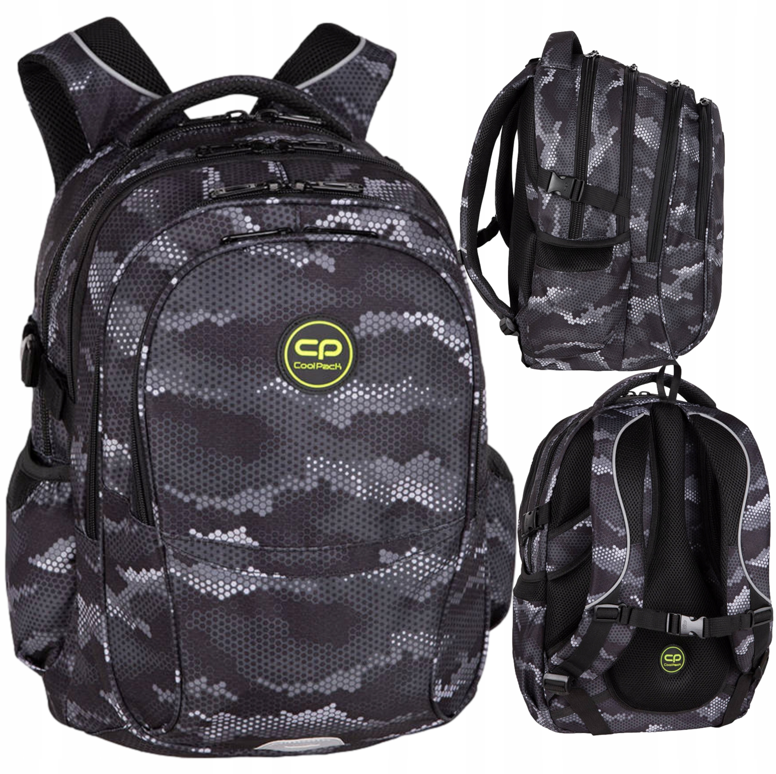 COOLPACK PLECAK SZKOLNY MŁODZIEŻOWY FACTOR DARK CLOUDS (5907620108831) • Cena, Opinie • Plecaki ...